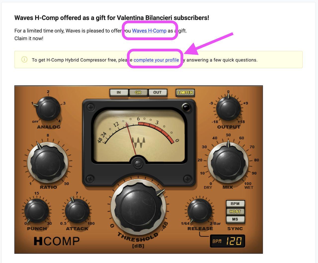 Waves『H-Comp』定番ハイブリッドコンプレッサー・プラグイン | Sawayaka Trip!