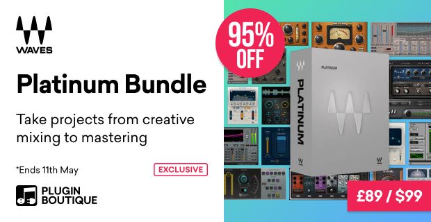 『Waves Platinum Bundle』超特価セール（ミキシングからマスタリングまでカバーするプラグイン67製品バンドル） | Sawayaka Trip!