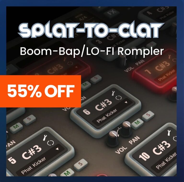 Gospel Musicians『Splat-to-Clat』究極のアーバン・ドラム・ロンプラー（Boom Bap、LOFIヒップホップ、ネオ ...