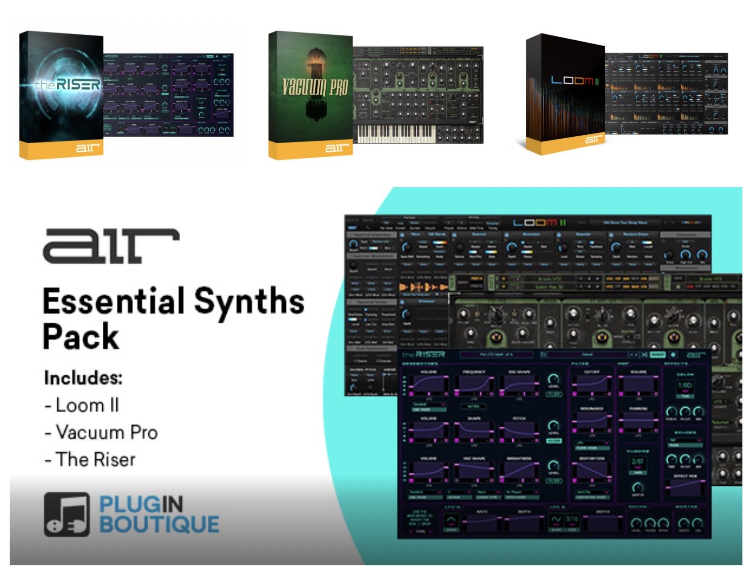 『AIR Essential Synths Pack』シンセ：3製品バンドル | Sawayaka Trip!