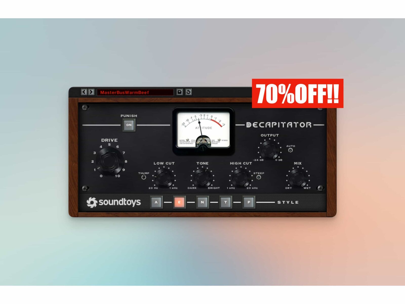 Soundtoys『Decapitator』アナログハードウェアのドライブ感をエミュレートしたサチュレーション・プラグイン（プロの秘密兵器 ...