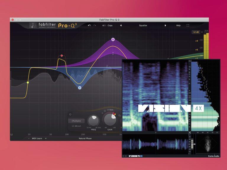 Excite Audio『VISION 4X』4つのリアルタイム高解像度ビジュアル・アナライザーでパーフェクトな音楽制作を助ける分析プラグイン ...