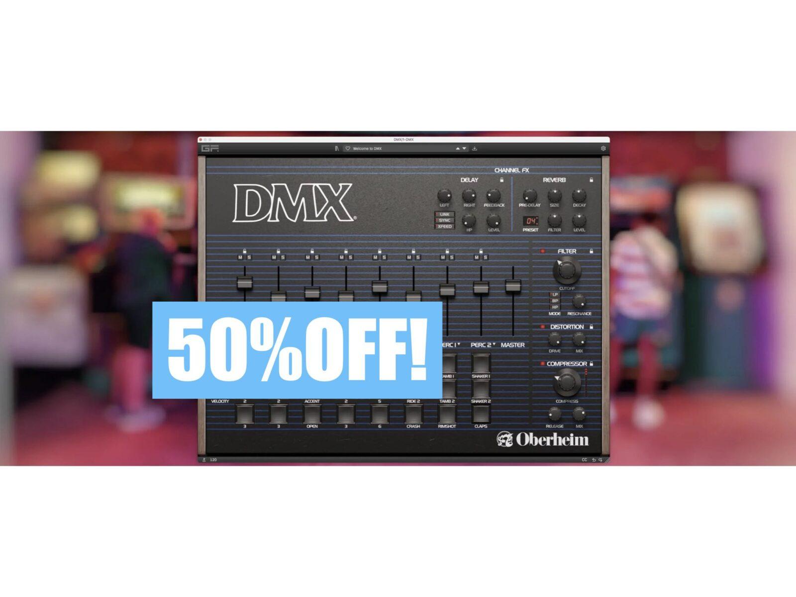 GForce Software『Oberheim DMX』80年代の伝説的なドラムマシンを1/100以下の価格で再現 | Sawayaka Trip!