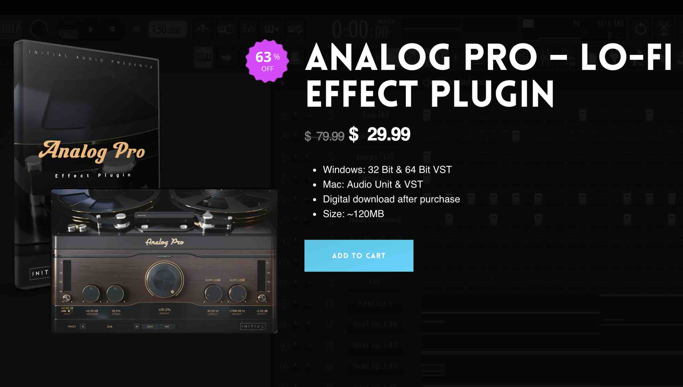 【63％OFF】Initial Audio Analog Pro （デジタルオーディオに命を吹き込むサチュレーション） | Sawayaka Trip!