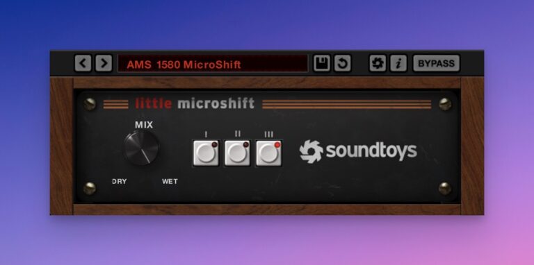 Soundtoys『Little Microshift』ハードウェアのビンテージサウンドをシンプル操作で再現 | Sawayaka Trip!