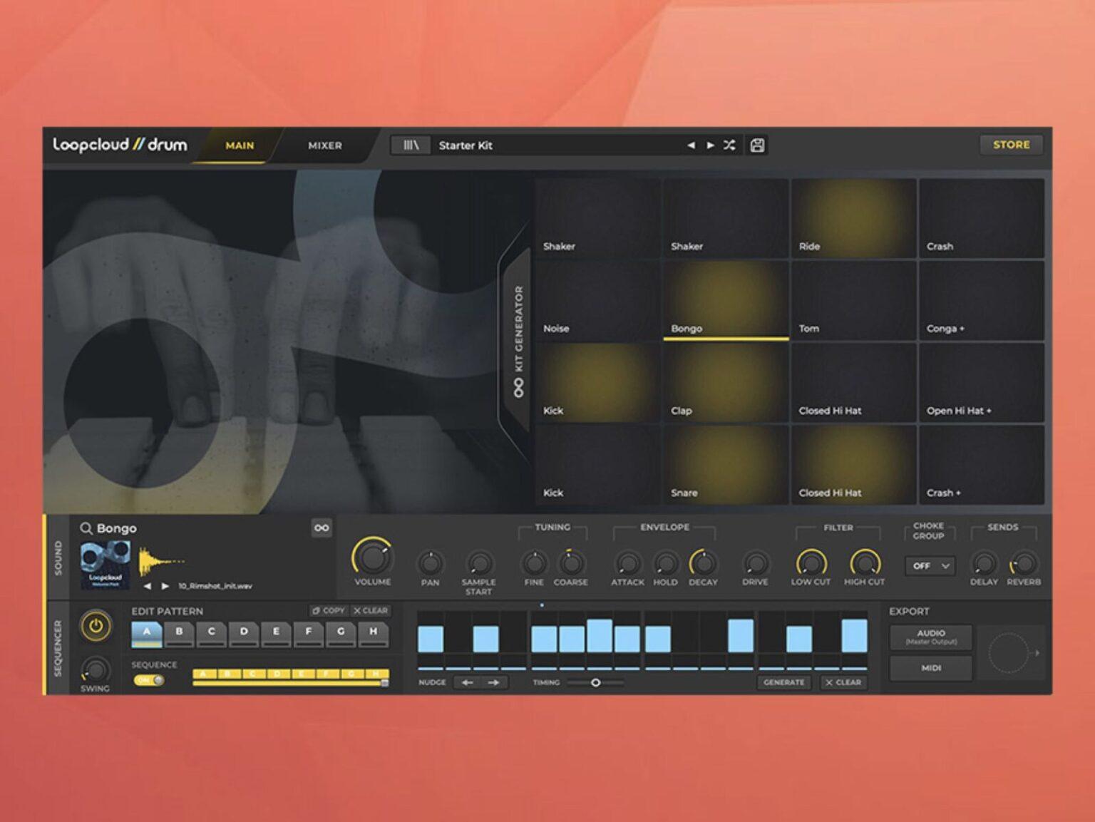 【割引クーポン】Loopcloud『DRUM』ドラムトラック製作用プラグイン（29ドル） | Sawayaka Trip!