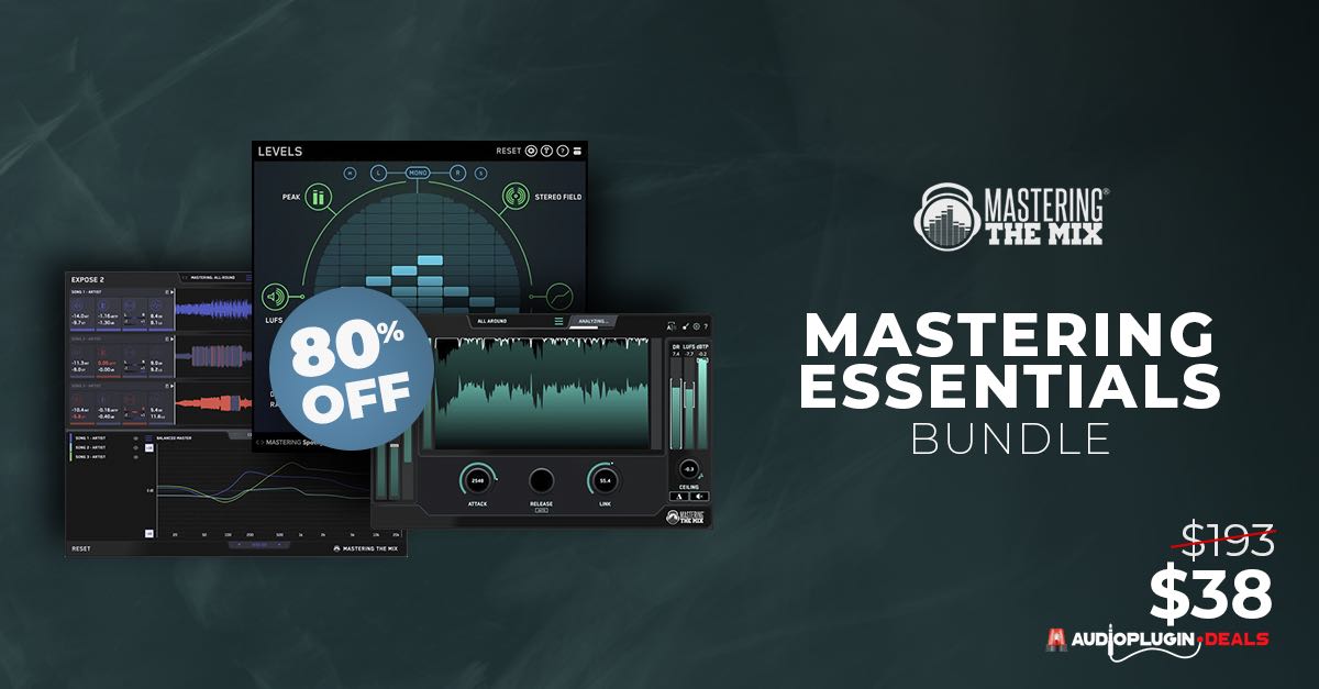 12/9夕方まで【80%OFF!】Mastering The Mix『Mastering Essentials Bundle』簡単操作で ...