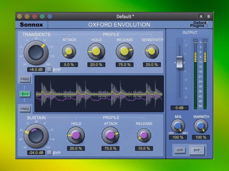 Sonnox『Oxford Envolution』トランジェントを自在に操作してミックスにパンチと存在感を与えるツール | Sawayaka Trip!