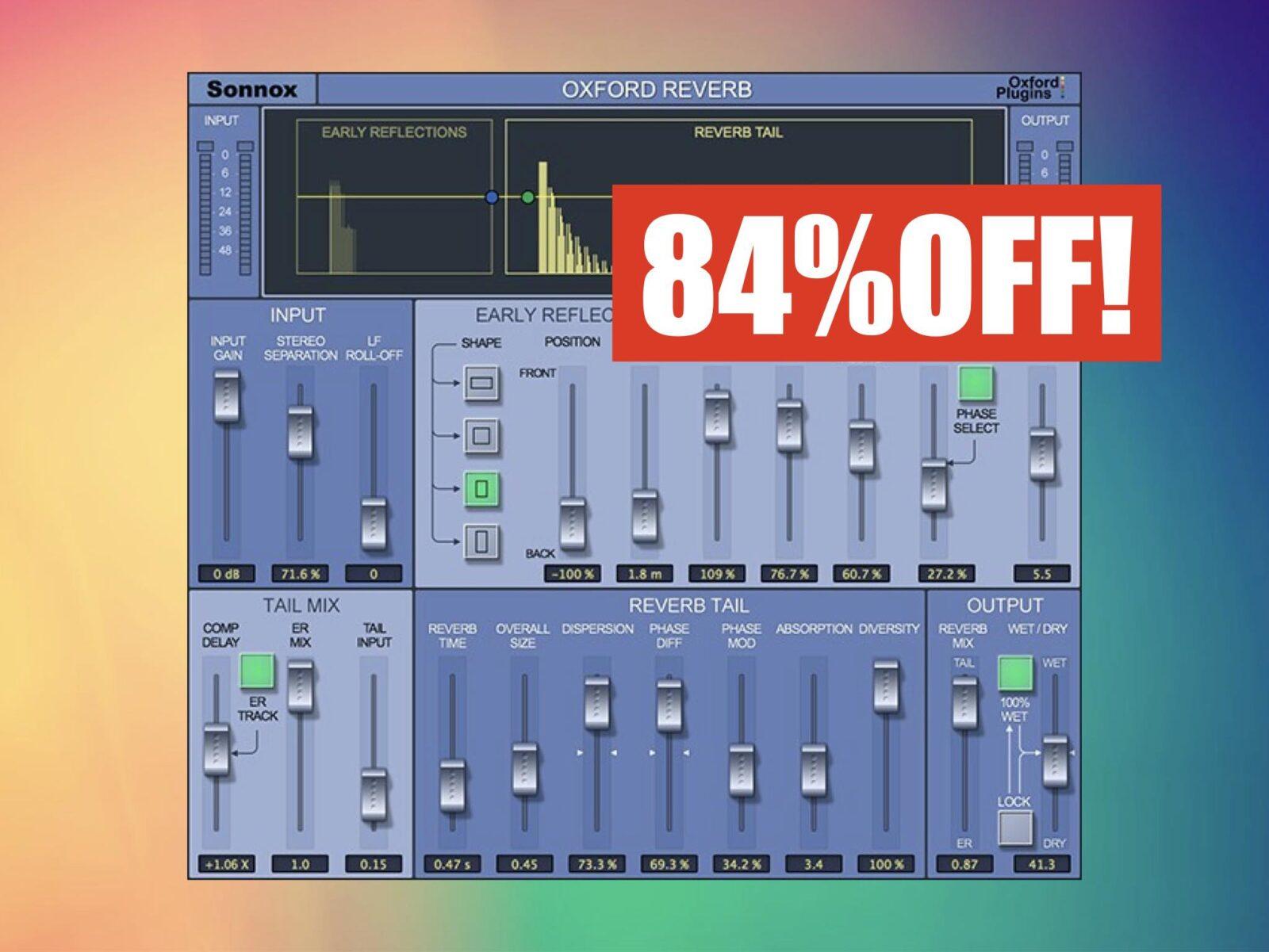 Sonnox『Oxford Reverb』リアルな空間を作り出す多機能リバーブ・プラグイン | Sawayaka Trip!