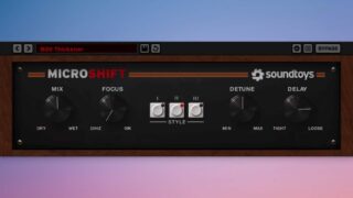 Soundtoys『Little Microshift』ハードウェアのビンテージサウンドをシンプル操作で再現 | Sawayaka Trip!