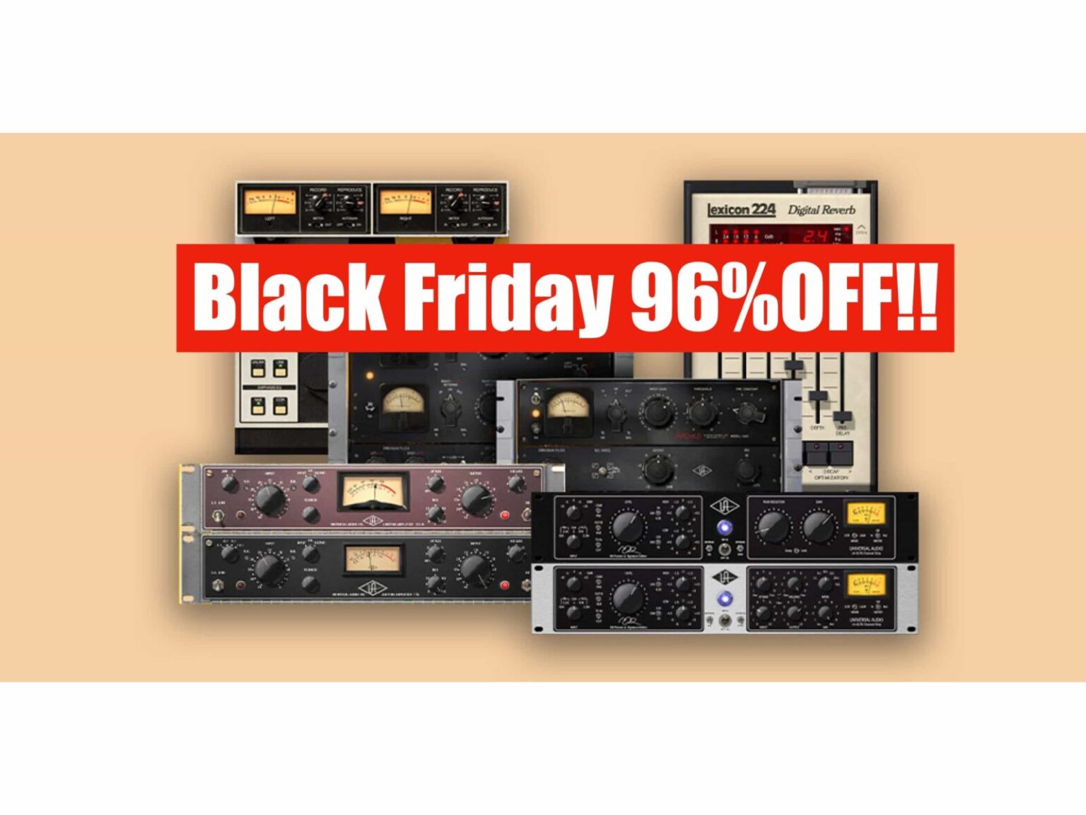 『UAD Studio Classics Bundle』 高価なUniversal Audioプラグイン5製品バンドル | Sawayaka Trip!