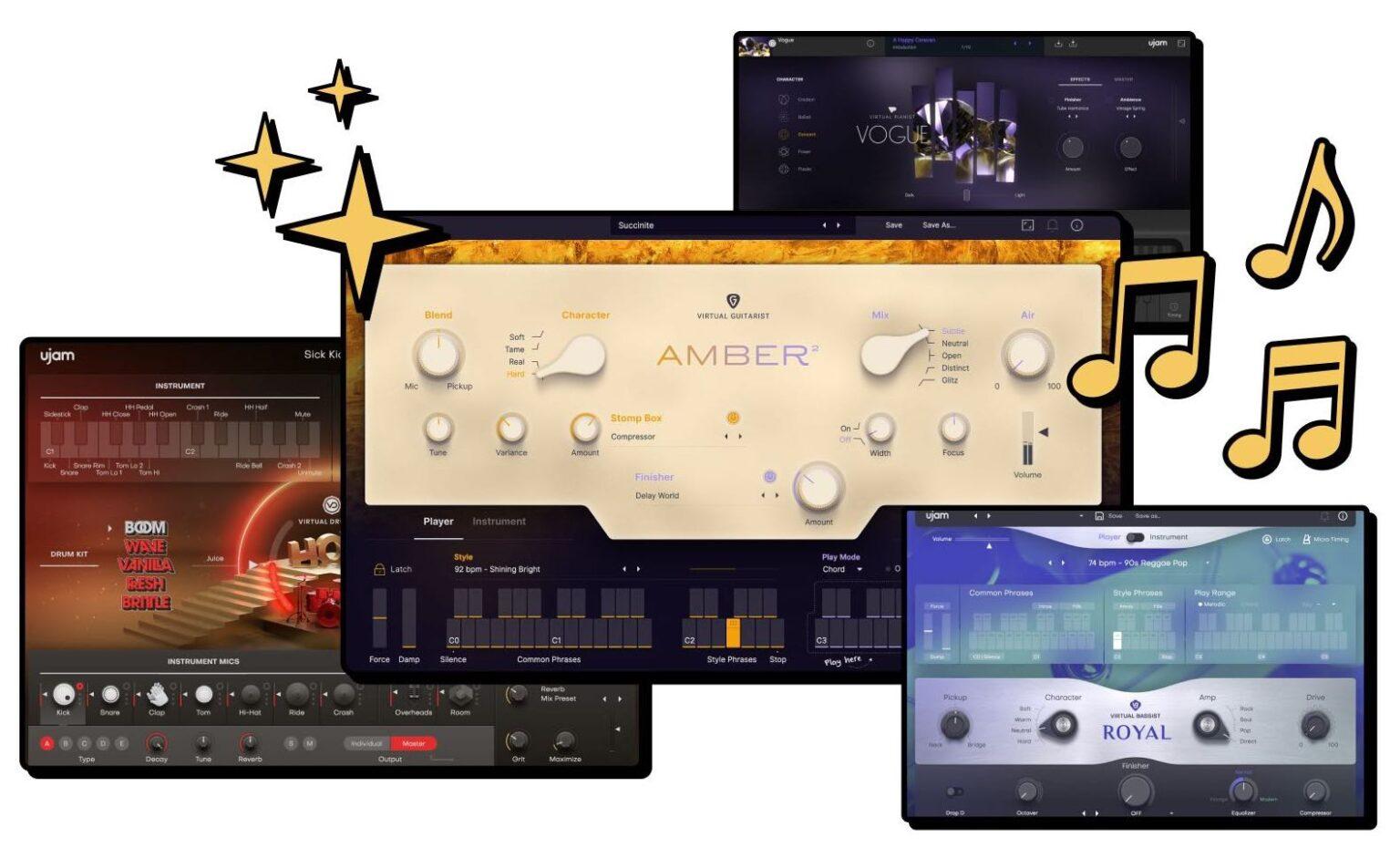 UJAM『Songwriter Essential Bundle』作曲& 音楽制作の幅を広げてくれる簡単操作のバーチャル演奏家プラグインバンドル | Sawayaka Trip!