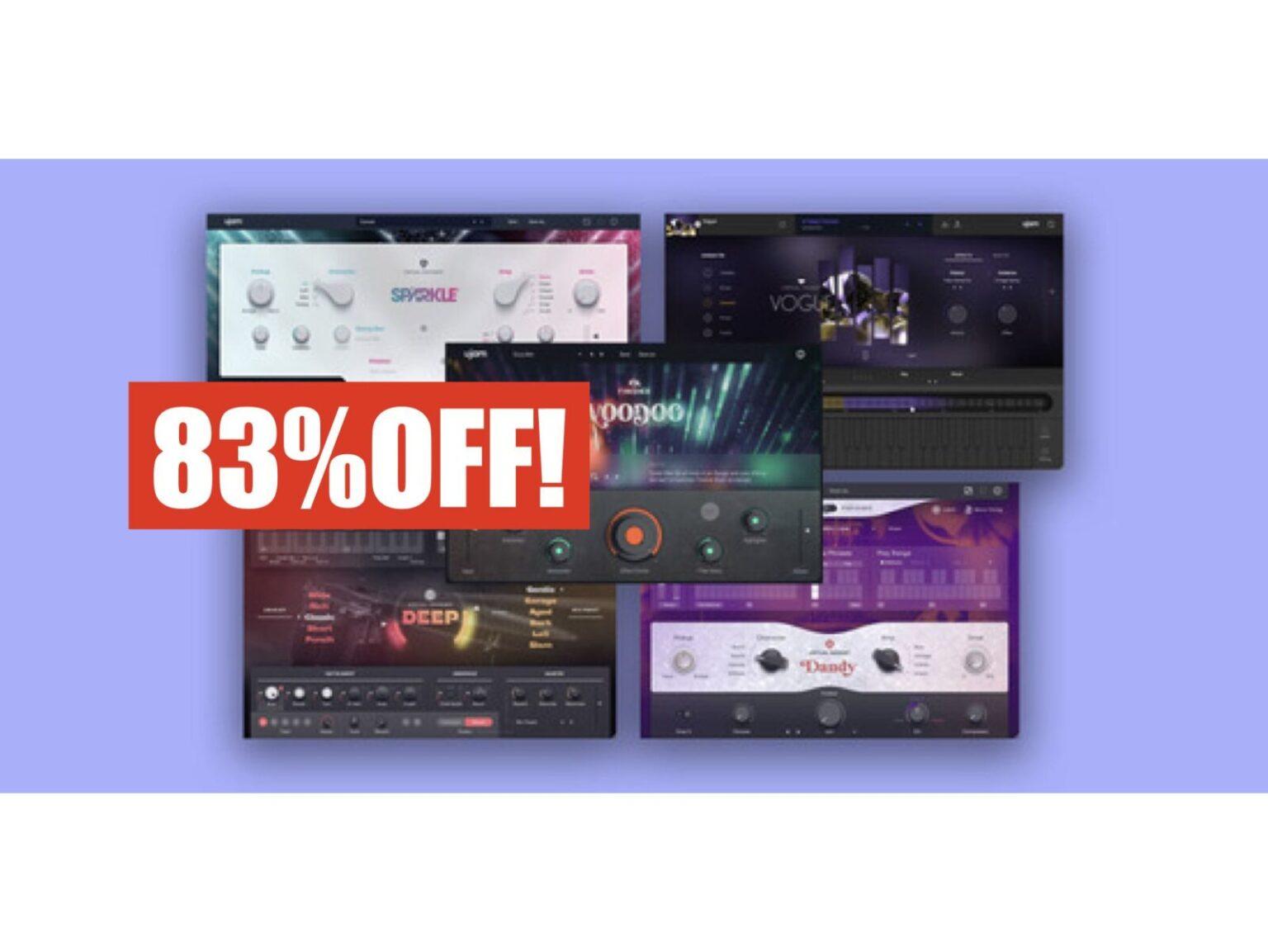 UJAM『Virtual Band Bundle – Studio』簡単操作 & おまかせ系演奏家プラグイン5製品バンドル（バーチャル ...