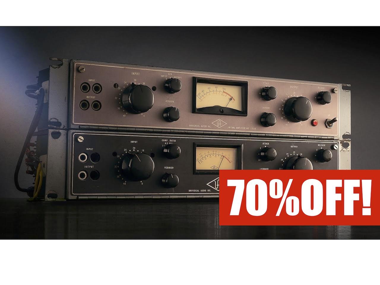 Universal Audio『175B & 176 Tube Compressor Collection』オールラウンドのリッチなコンプ ...