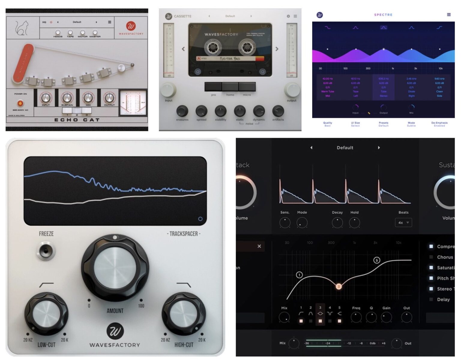 『Wavesfactory Effects Bundle』人気のFXプラグイン5製品バンドル（TrackSpacerなど） | Sawayaka Trip!