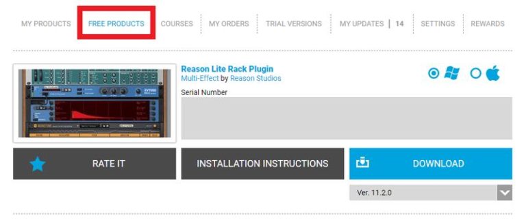 【黒金施策で無料配布】Reason Lite Rack Plugin（楽しい音楽制作ツール） | Sawayaka Trip!