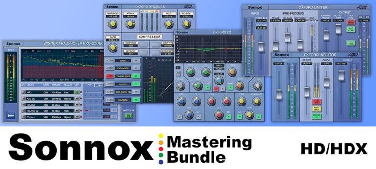 Sonnox『Mastering Plugin Bundle』業務用マスタリング系プラグイン:5製品バンドル | Sawayaka Trip!