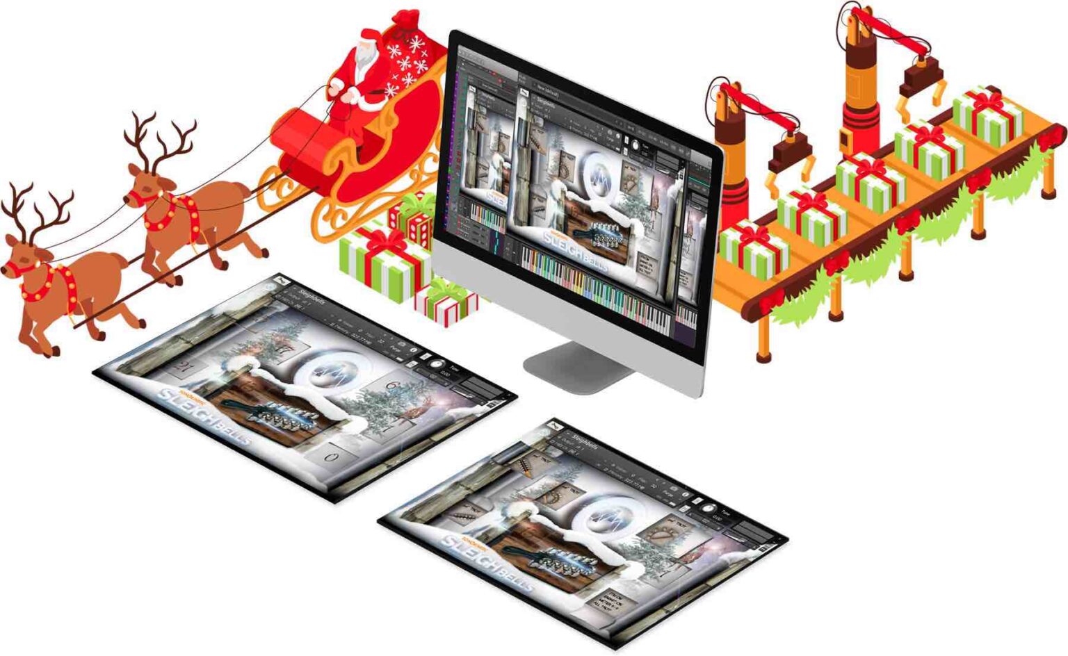 【無料配布】sonokinetic『Sleigh bells』ソリーベル音源（*Kontakt PlayerでもOK） | Sawayaka Trip!