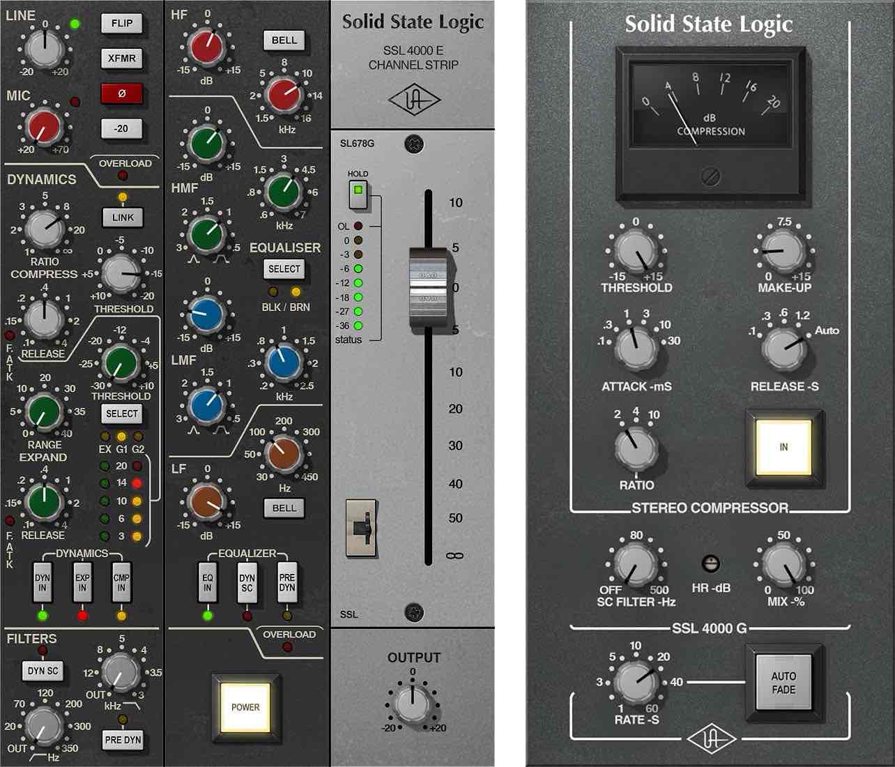 UAD『SSL 4000 Series Console Bundle』人気プラグイン2製品バンドル（伝説のサウンドを気軽にミックスに追加 ...